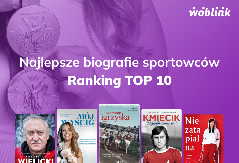 Najlepsze biografie sportowców - Ranking TOP 10 - Woblink