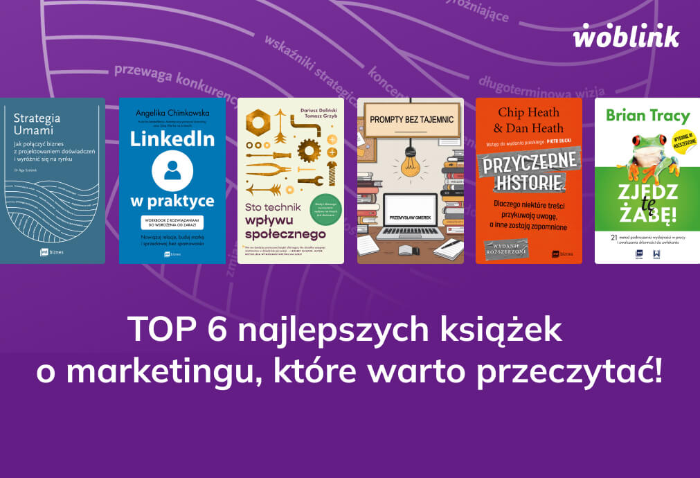 TOP 6 najlepszych książek o marketingu - Woblink